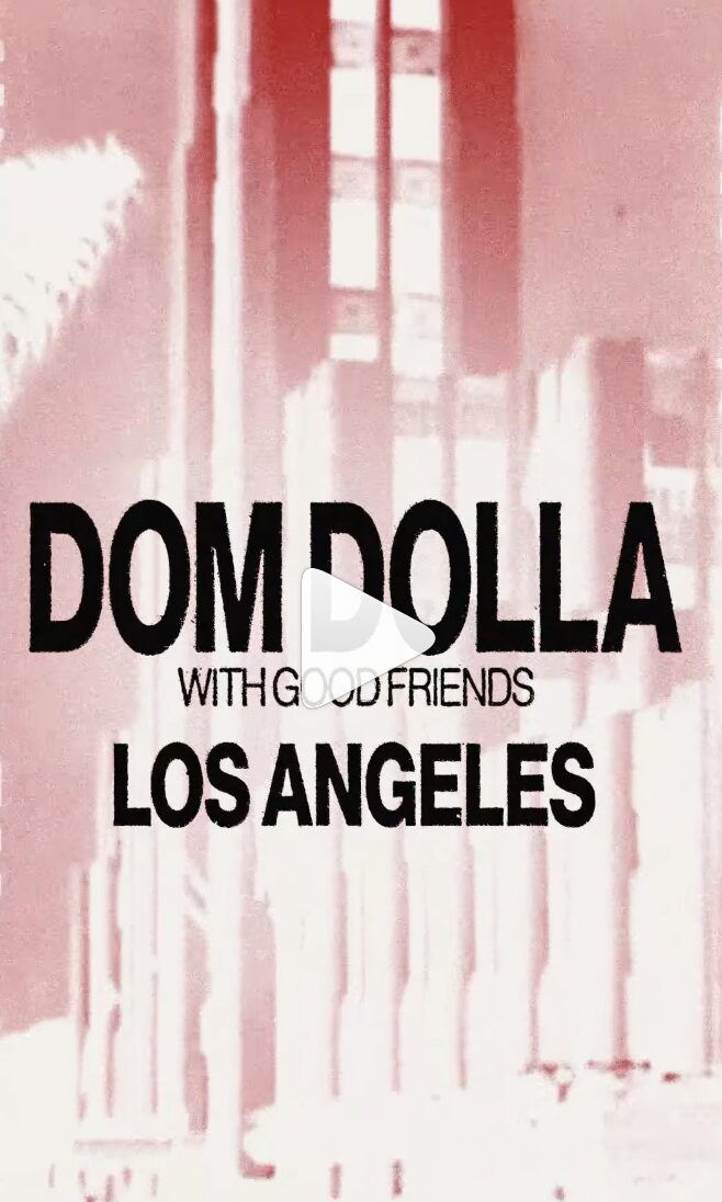 Framework & Goldenvoice Announce Groundbreaking, Open-Air Dom Dolla Show At The Historic Sears ...